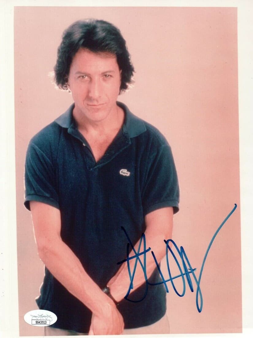 Dustin Hoffman Signed Autographed 8x10 Photo Polo Shirt Rain Man Jsa ...