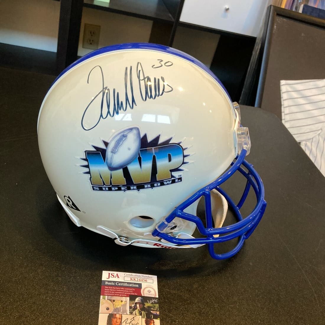 Terrell Davis Signed Full Size 1998 Super Bowl Mvp Broncos Helmet Jsa ...