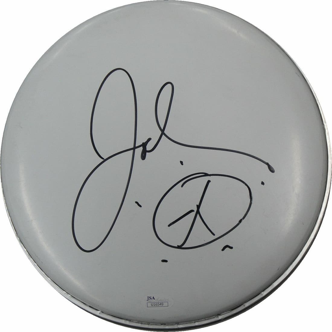 John Corbett Hand Signed Auto Drum Head Drumhead Jsa Auction