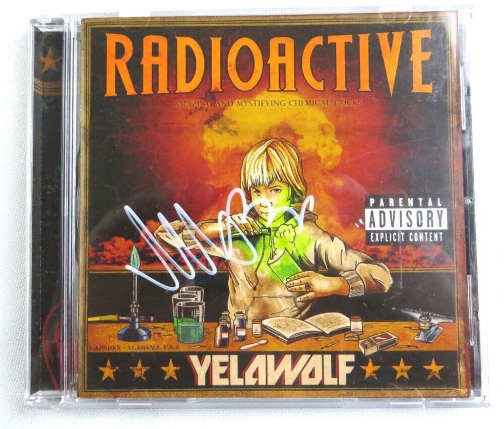 Yelawolf Signed Autographed Cd Booklet Radioactive Bas Beckett Auction
