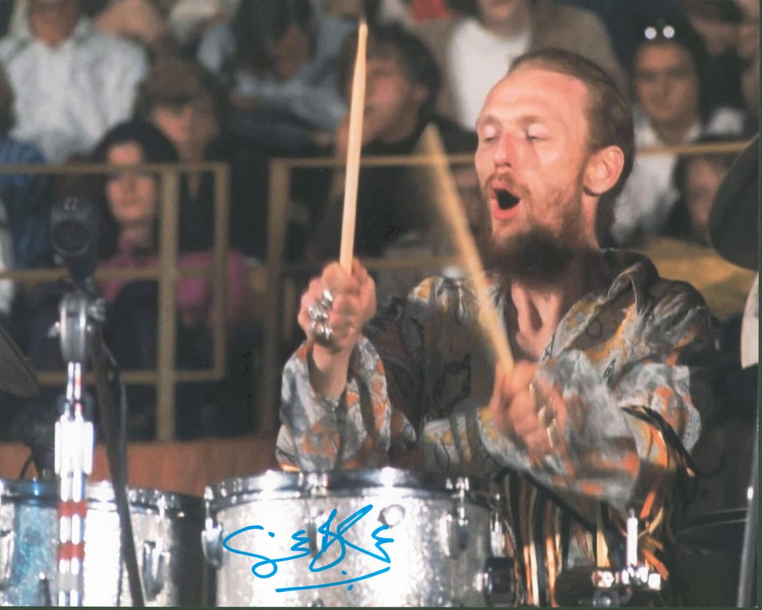 Ginger Baker Cream Signed 11x14 Photo Autographed Jsa #ee57673 Auction