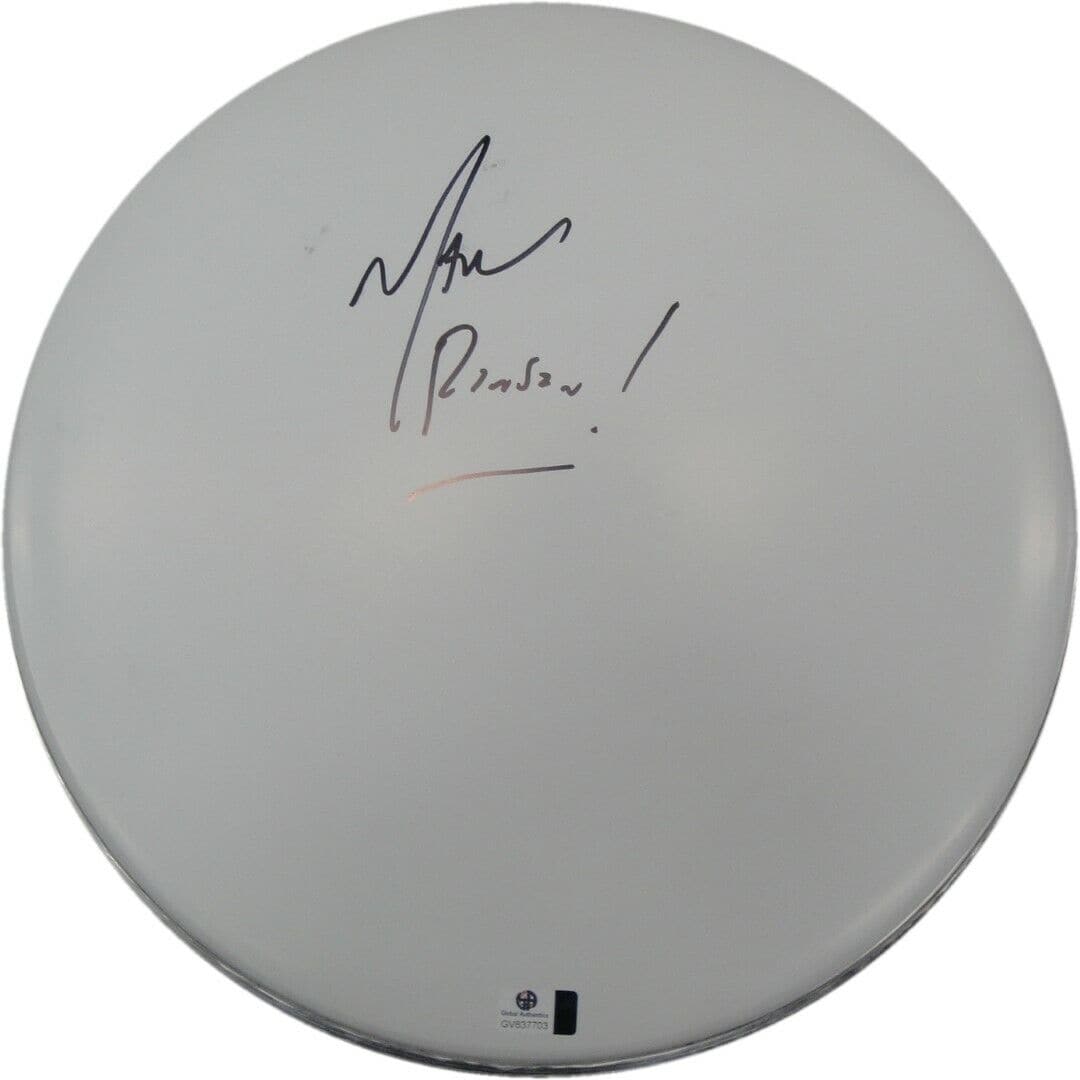Mark Ronson Hand Signed Autographed 10" Drum Head Drumhead Gv Auction