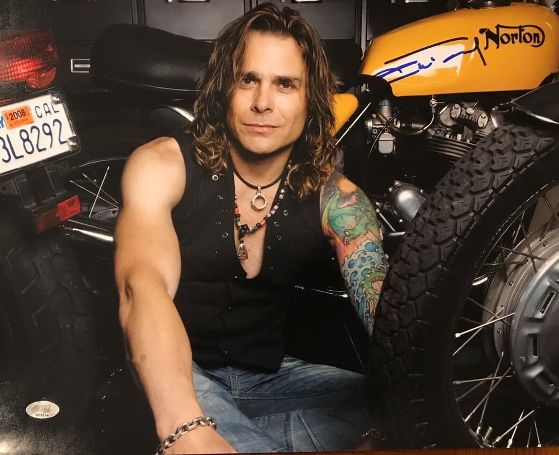 Mike Tramp (white Lion) Signed 11x14 Photo Auction