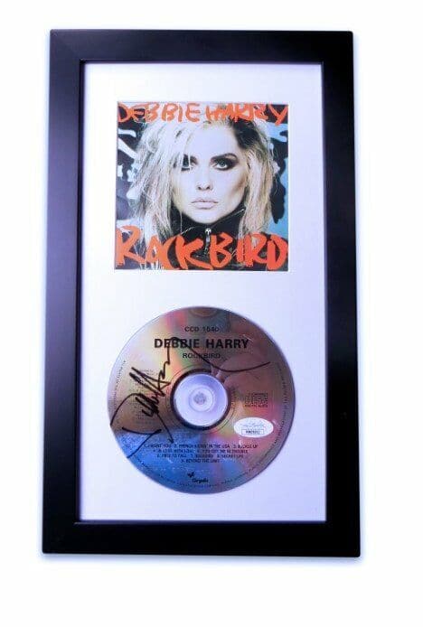 Debbie Harry Signed Autographed Framed Cd Blondie Singer Jsa Auction