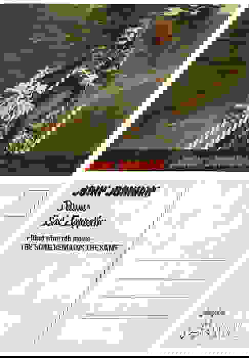 John Bonham Led Zeppelin Signed 6x8 The Song Remains The Same Postcard ...