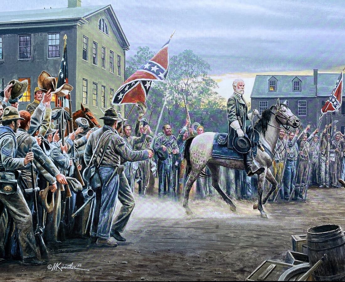 Mort Kunstler Civil War Print - Twilight In Gettysburg Custom Gallery ...
