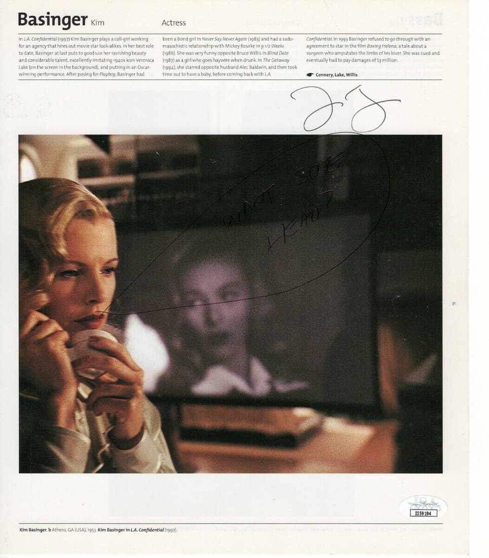 James Ellroy Signed Autographed Book Page Photo L.a. Confidential Jsa ...