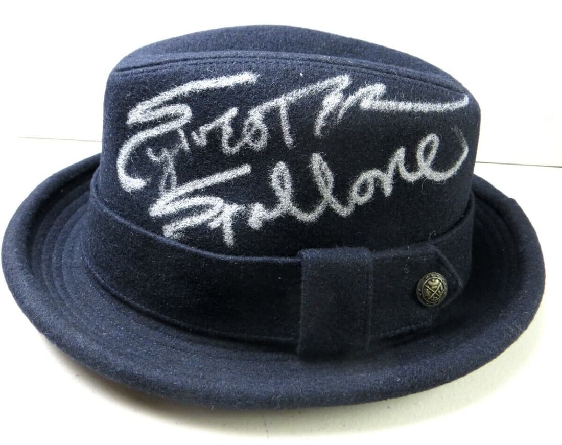 Sylvester Stallone Signed Autographed Fedora Hat Rocky Balboa Oa Auction
