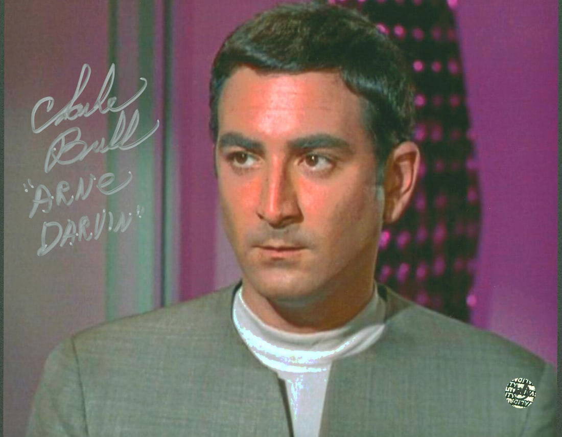 Charlie Brill Star Trek "arne Darvin" Signed 8x10 Photo Wizard World ...