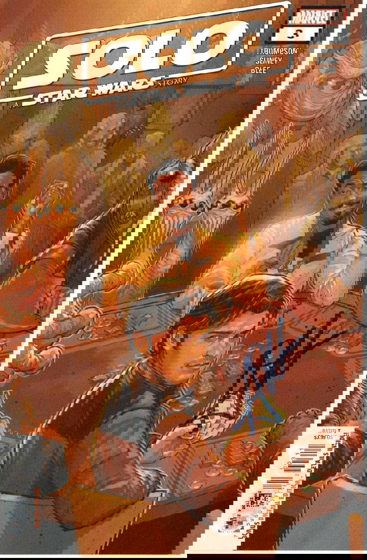 Alden Ehrenreich Signed Autographed Comic Book Solo A Star Wars Story ...