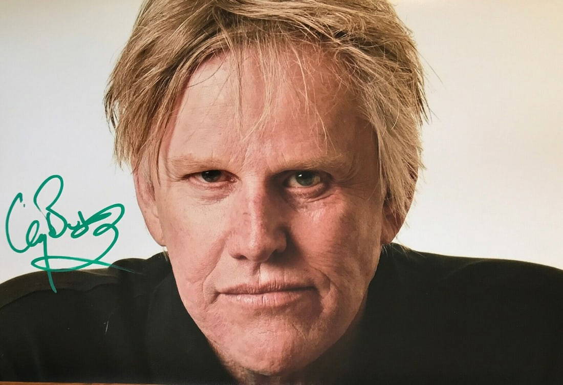 Gary Busey (buddy Holly/point Break) Authentic Signed 12x18 Photo Auction