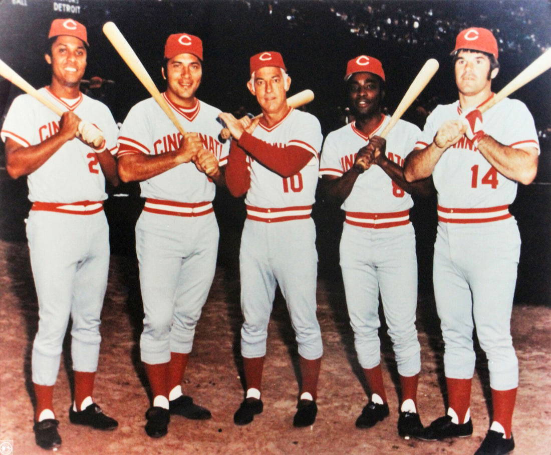 Reds Big Red Machine Lot Of (4) Photofile 16x20 Photos Un-signed Auction