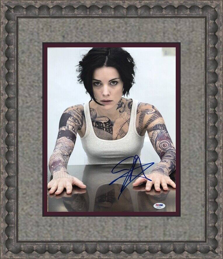 Jamie Alexander Signed Blindspot Photo Newly Custom Framed Ping Psa Coa ...