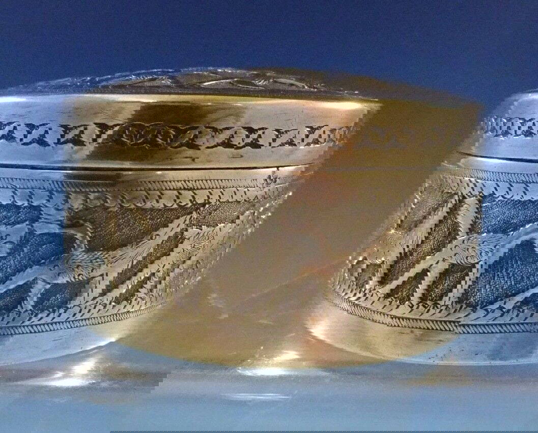 India .800 Silver Box Round With Circling Elephants And Other Animals ...