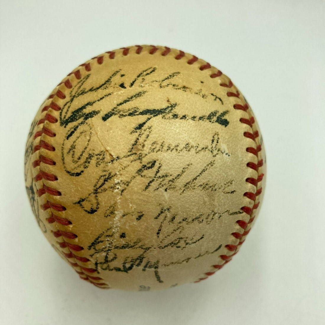 Jackie Robinson 1949 Brooklyn Dodgers Nl Champs Team Signed Baseball ...