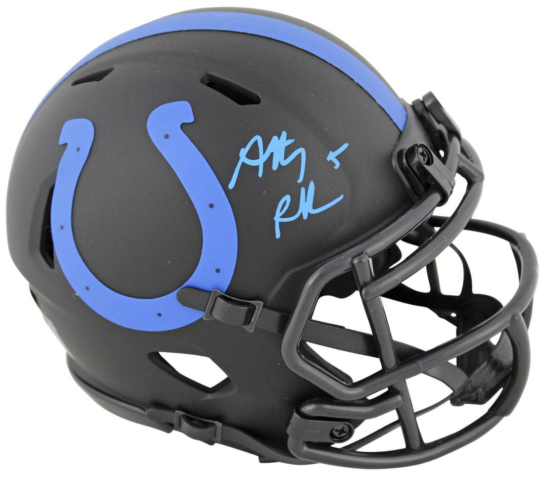 Colts Anthony Richardson Signed Eclipse Speed Mini Helmet Fanatics Auction
