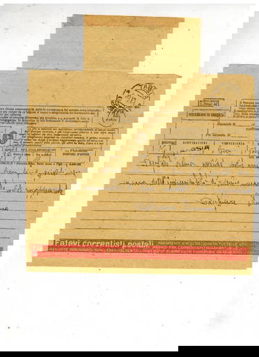 1944 Ferramonti Italy Internment Camp Cover Telegram