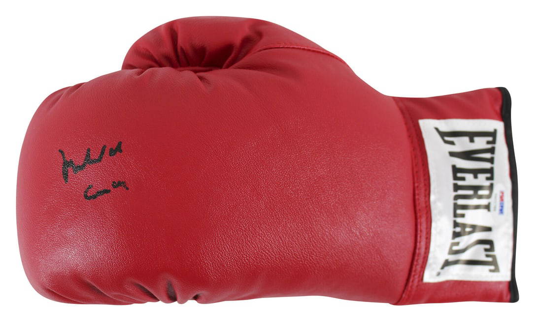 Muhammad Ali "cassius Clay" Signed Red Everlast Boxing Glove Psa Itp ...