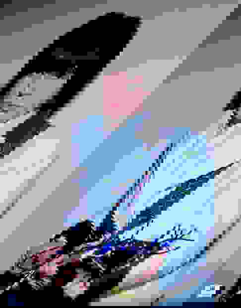 Jeff Beck Signed Autographed 11x14 Photo Vintage Legend W/guitar Auction