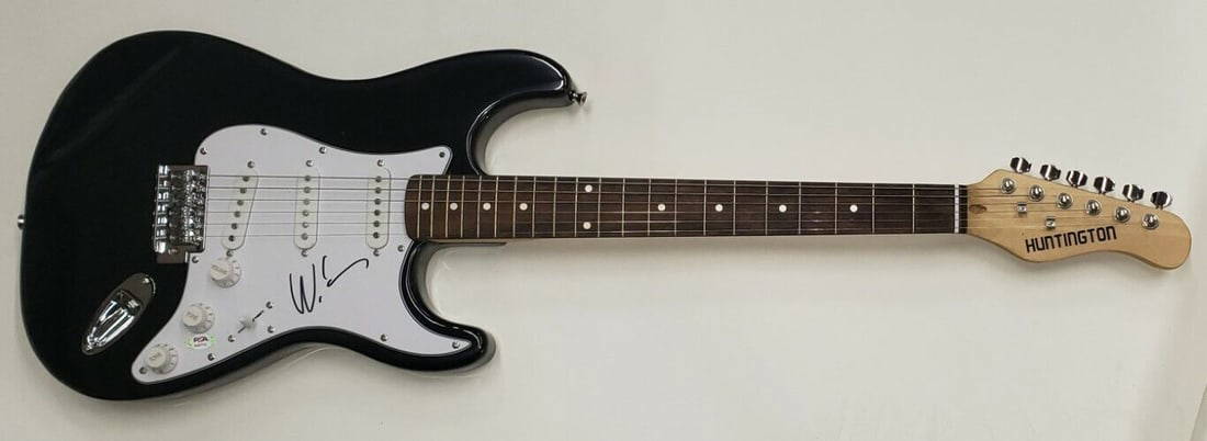 Wale Hand Signed Autographed Electric Guitar Amazing American Rapper ...