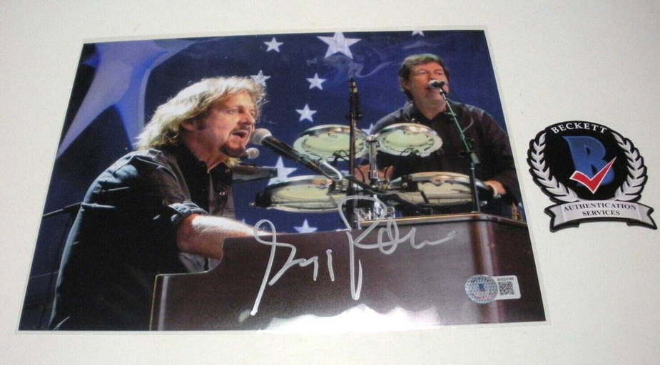 Gregg Rolie Journey Santana Singer Last One Beckett/coa Signed 8x10 Photo