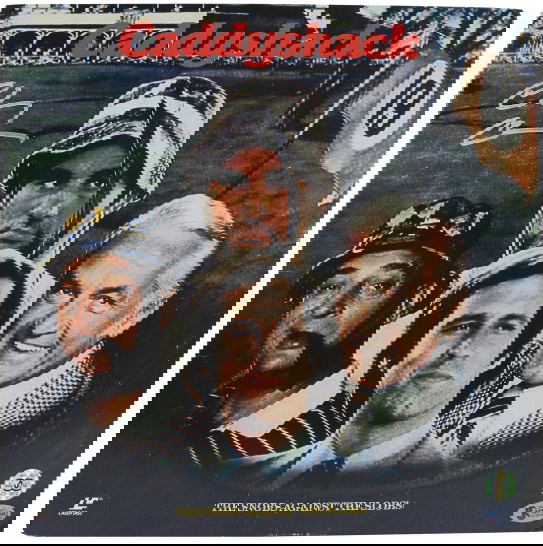 Chevy Chase Signed Caddyshack Laser Disc Cover W/disc Bas Wit #m54602 ...