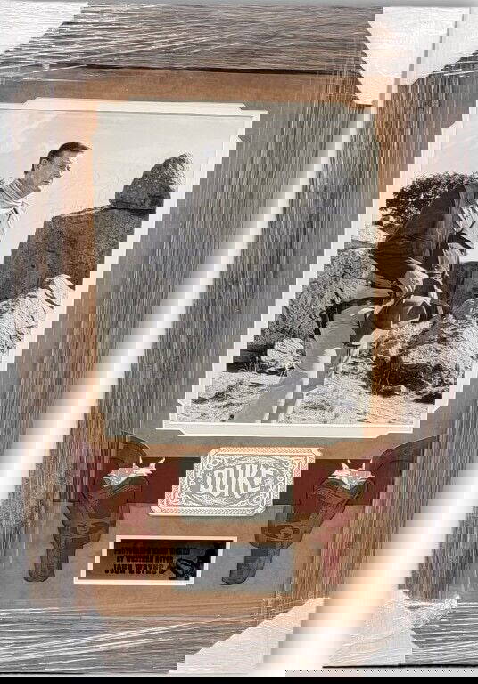 John Wayne Hand Signed 11x14 Photo Custom Framed The Duke Jsa Auction