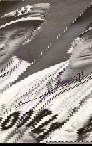 Randy Moore Dodgers D. 1992 Signed/autographed 3x5 Photo 178650