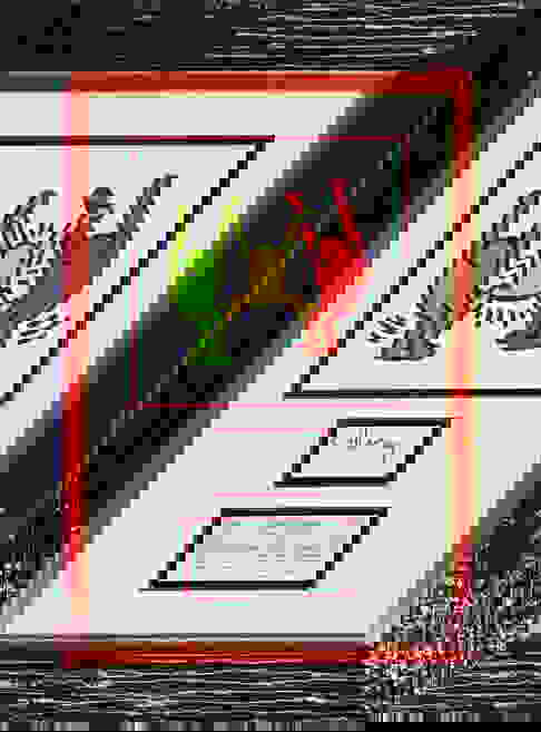 Keith Haring Signed Autograph Art Display Museum Quality Custom Framed ...