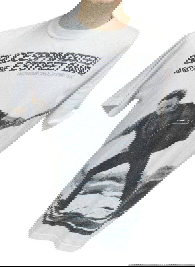 2009 Vintage Bruce Springsteen Working On A Dream Tour Concert T-shirt ...