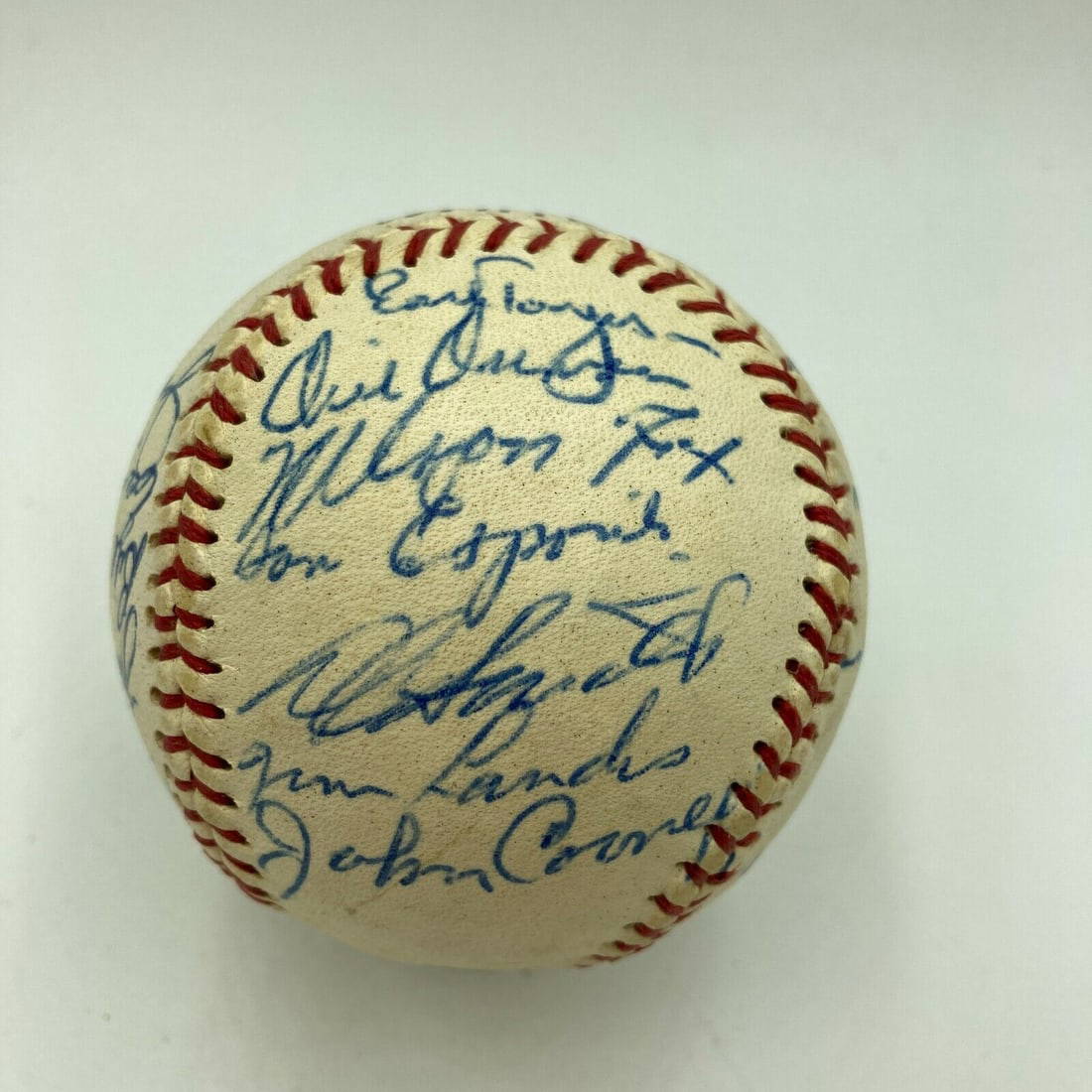 1950s Chicago White Sox Team Signed Autographed Baseball With Nellie ...
