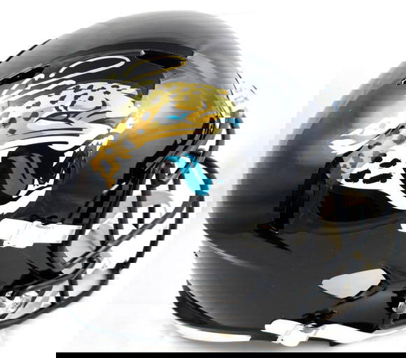 Calvin Ridley Autographed Jacksonville Jaguars F/s Speed Helmet Beckett ...