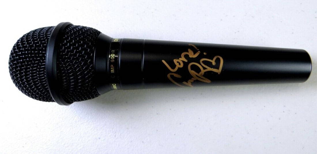 Cassadee Pope Signed Autographed Microphone The Voice Champion Bas Auction