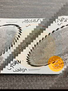 Avc- 1900-o Vam-5 Micro O Morgan Dollar Raw - Vg Auction