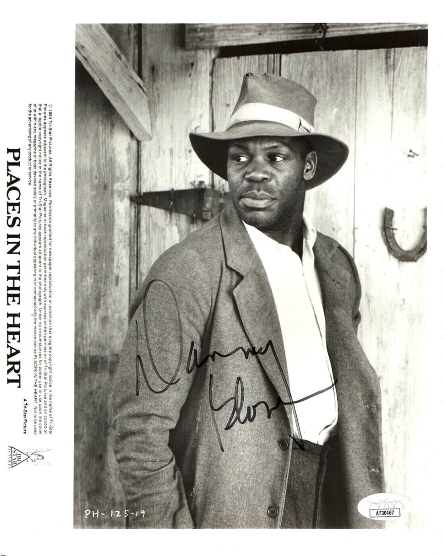 Danny Glover Signed Autographed 8x10 Photo Places In The Heart Jsa Auction