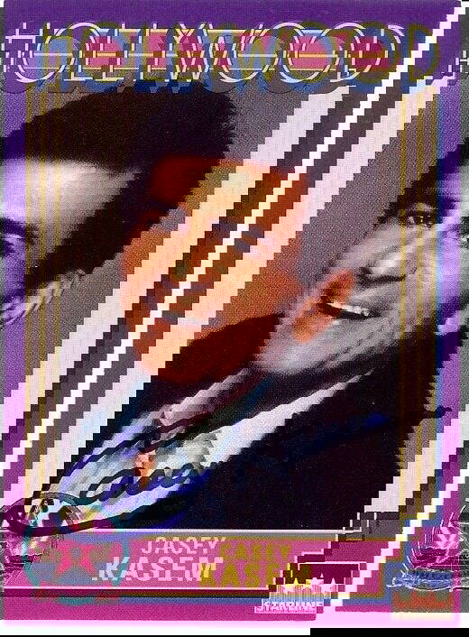 Casey Kasem Signed Autographed 1991 Starline Trading Card Disc Jockey Auction