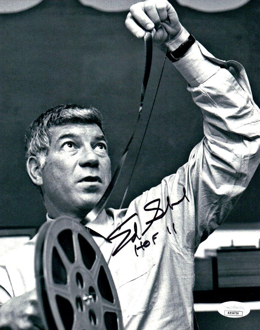 Ed Sabol Signed Autographed 8x10 Photo Nfl Films Founder Jsa Auction