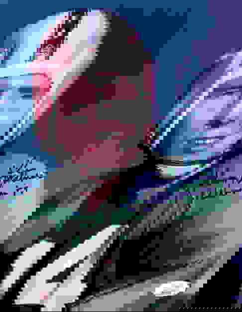 Johnny Lattner Signed Autographed 8x10 Photo Notre Dame "heisman 53 ...