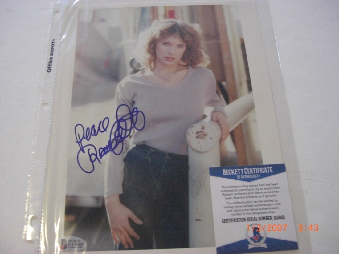 Rosanna Arquette Pulp Fiction Actress Beckett/coa Signed 8x10 Photo Auction