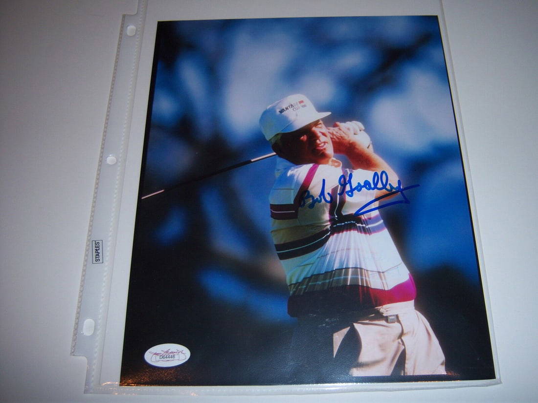 Bob Goalby Masters Winner Jsa/coa Signed 8x10 Photo Auction