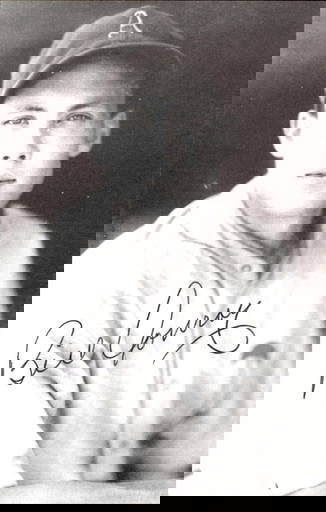 Bill Conroy Athletics D. 1997 Signed/auto 3x5 Photo 178144