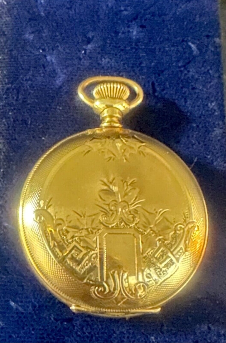 Gold Filled Ladies Pocket Watch Auction