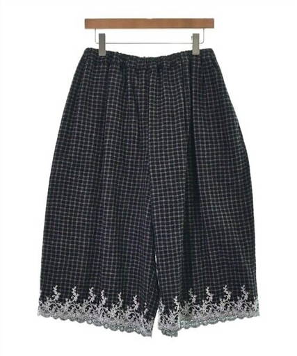 Tao Cropped Pants Blackxwhite(check Pattern) M