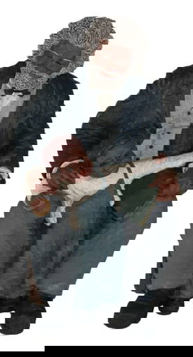 All God's Children 1991 Frederick Douglas 9" Figurine Miss Martha Holcombe