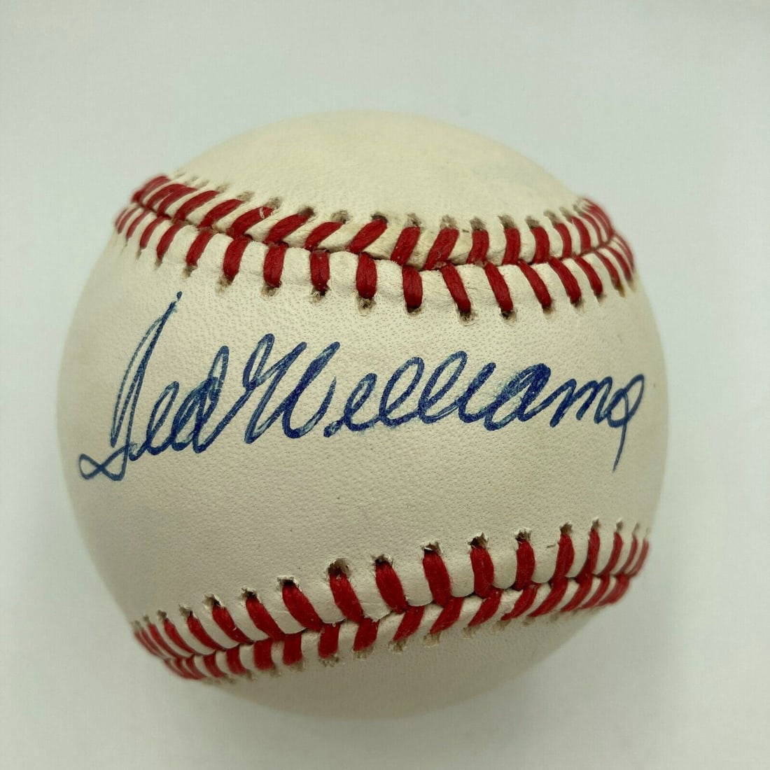 Mint Ted Williams Signed Official American League Baseball Jsa Coa Auction