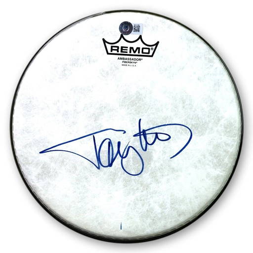 Tommy Lee Signed Autographed 10" Drumhead Motley Crue Drummer Bas