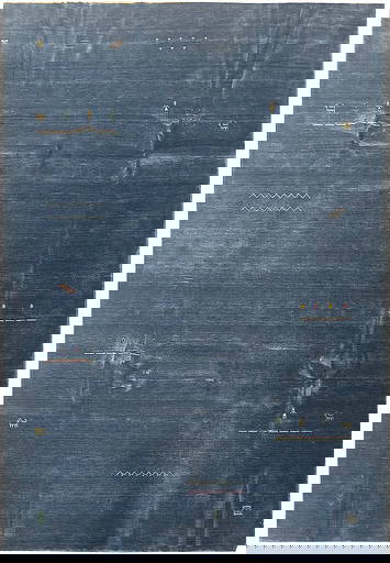 8 X 10 Plain Blue Gabbeh Rug Handmade Wool Contemporary