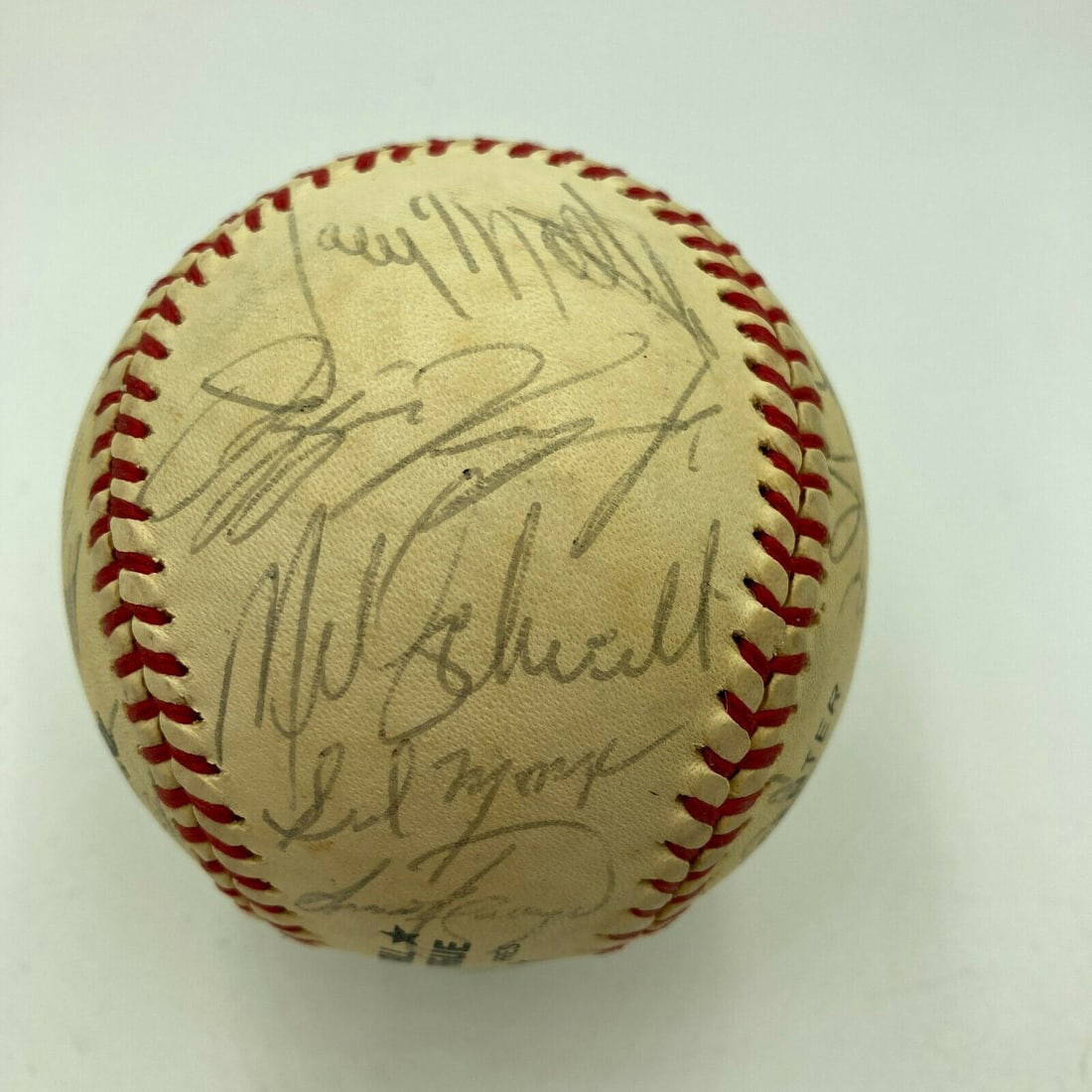 1982 Philadelphia Phillies Team Signed Official National League ...