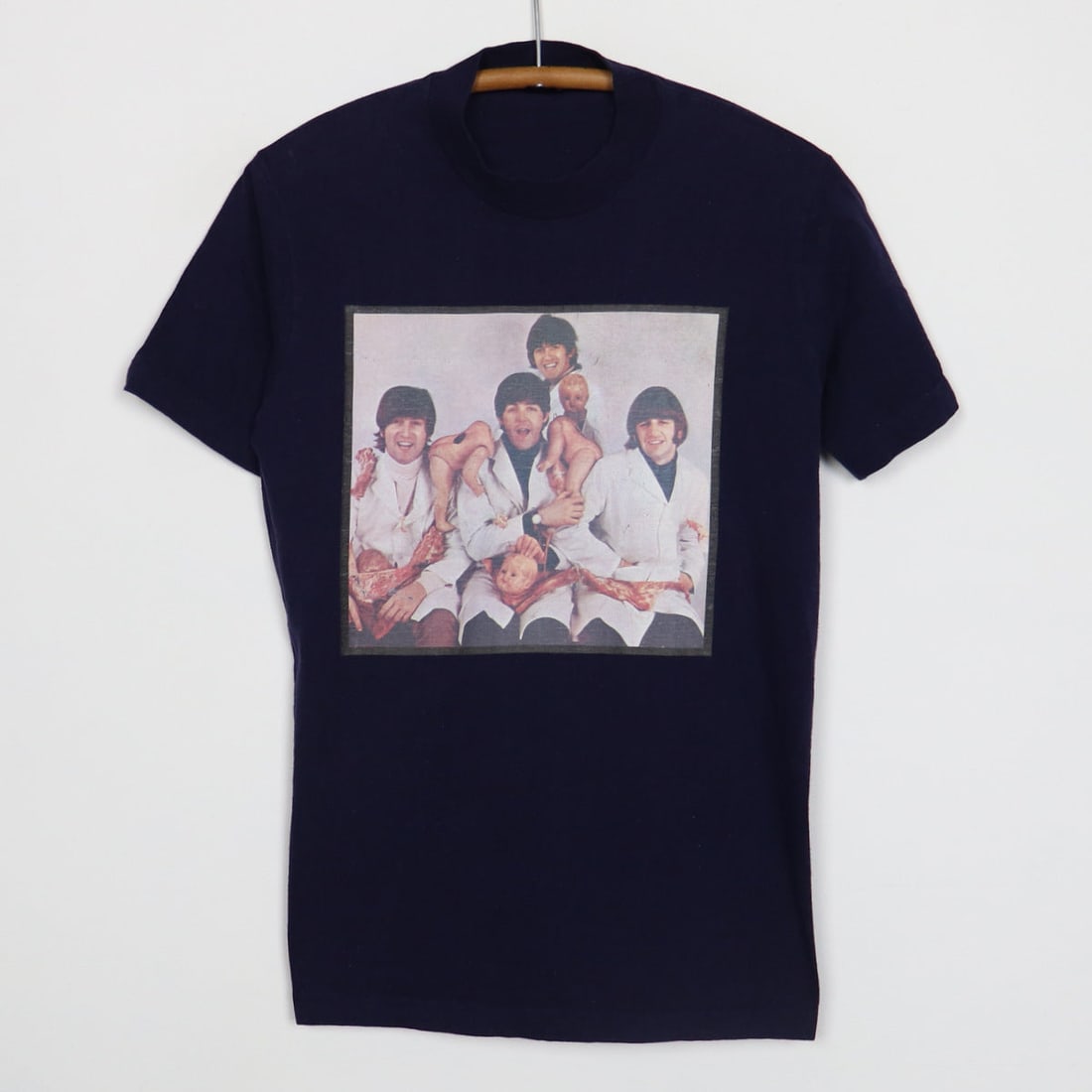 1970s The Beatles Yesterday And Today Butcher Album Cover Shirt Auction