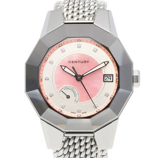 Century Prime Time Watch Stainless Steel Automatic Winding Unisex Century